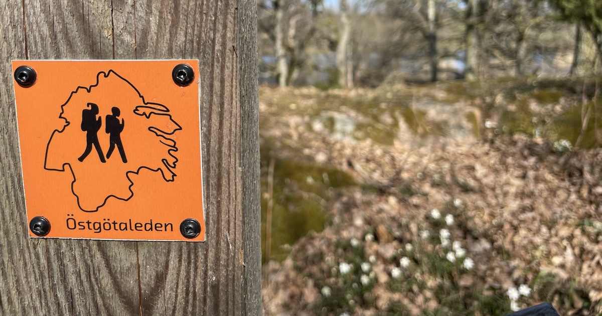 Ågelsjön — Östgötaleden